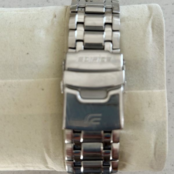 Menâ s Casio Ediface WR100m Genuine Wristwatch | WatchCharts Marketplace