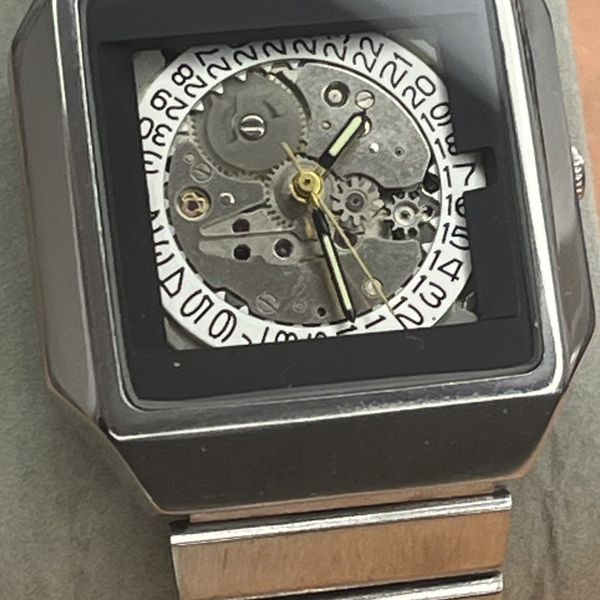 Beautiful Vintage Seiko Automatic Watch see through calendar function ...