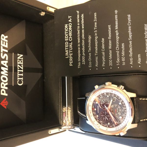 FS: Citizen Limited Edition Perpetual Chrono A-T (Navitimer style ...