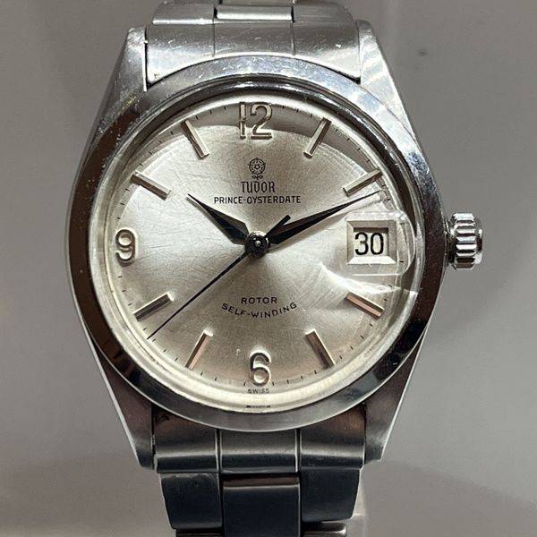 Mens Vintage Stainless Steel Automatic Wind Tudor Prince OysterDate ...