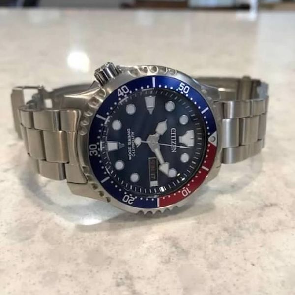 FS -- Citizen Promaster Pepsi Diver | WatchCharts