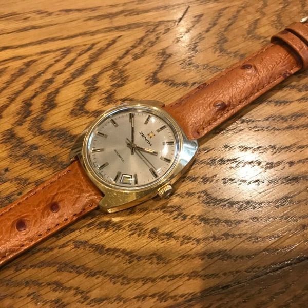 Zenith Surf Automatic Gold plated Gents Watch. Model 20-1291-380 ...
