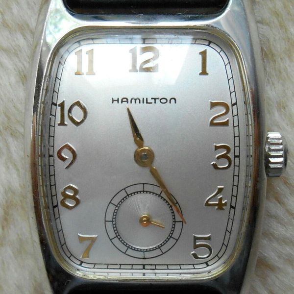 Great Quartz Hamilton 6265 Boulton Registered Edition Wristwatch, New ...