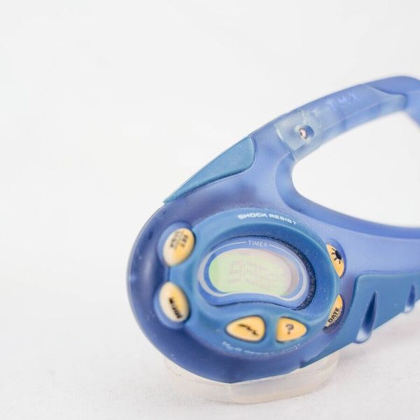 Timex TMX Grip Clip Watch Tomb Raider Used Working! Laura Croft...RARE ...
