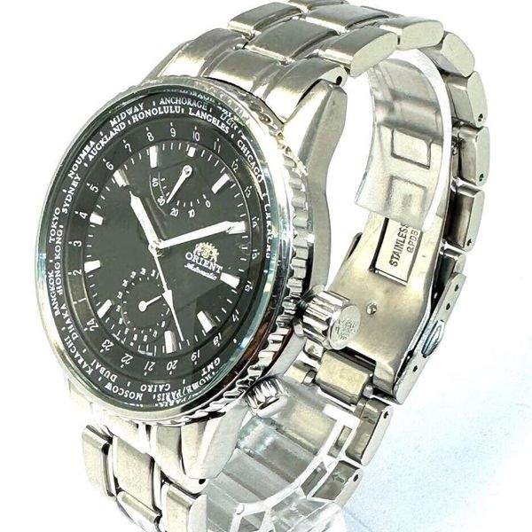 Orient King Master World Time FAO2-C6 Automatic Rare Vintage From JAPAN ...