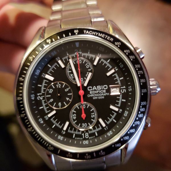 [WTS] Casio Edifice EF503D-1AV Black Dial | WatchCharts