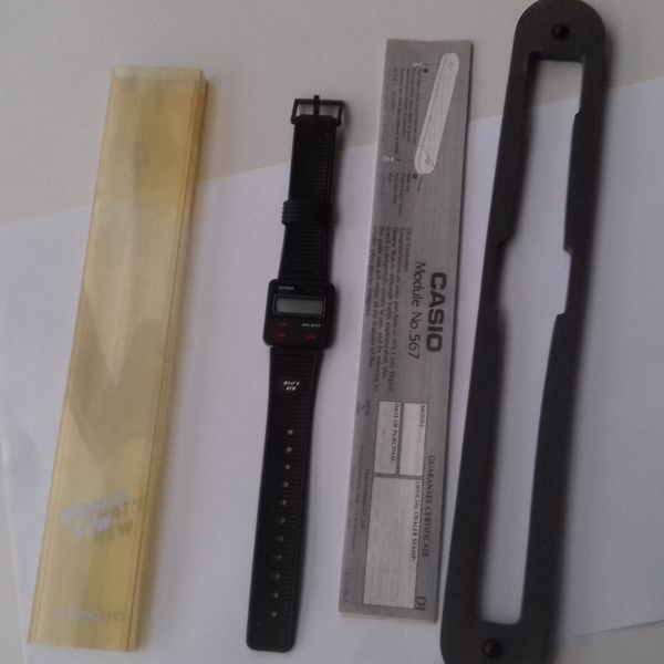 Casio MN-210 MODULE 567 2A JAPAN MS VINTAGE COLLECTION NOS MONTRE WATCH ...