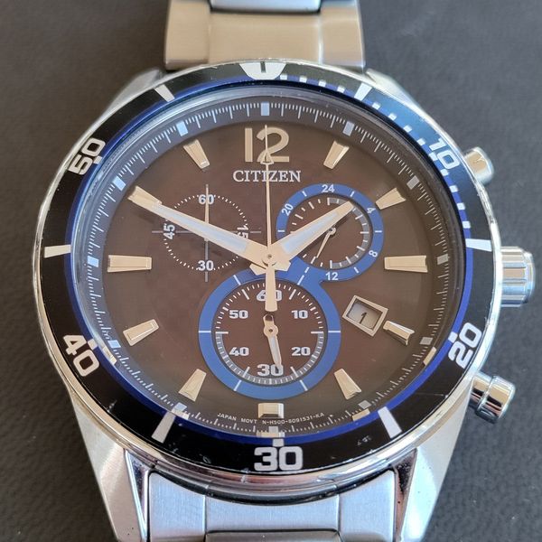 Citizen Solar Chronograph Ref. H500-9061083 HST, 40mm | WatchCharts ...