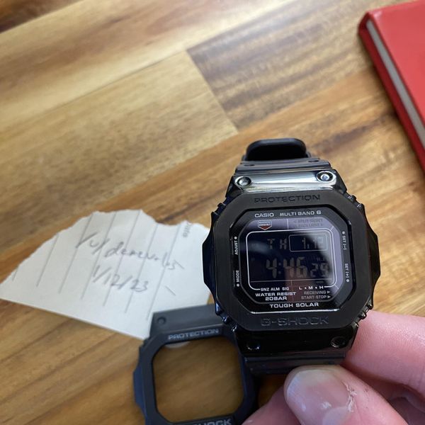 [WTS] G-Shock GW-M5610 Negative Display w/ Steel Bezel | WatchCharts ...