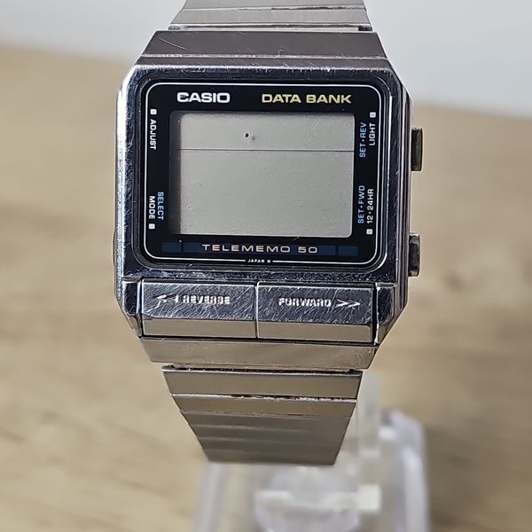 Casio DB 510 Digital Watch Databank Vintage Original Strap NW | WatchCharts Marketplace