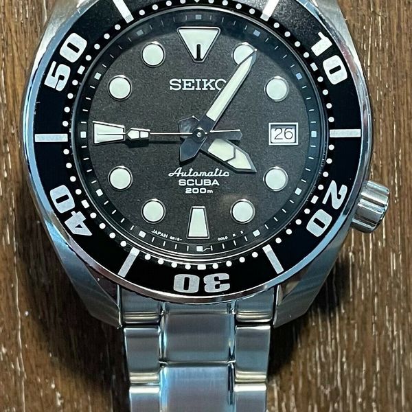 ORIGINAL SEIKO SUMO "SCUBA" SBDC001 with extra Crafter Blue Strap ...