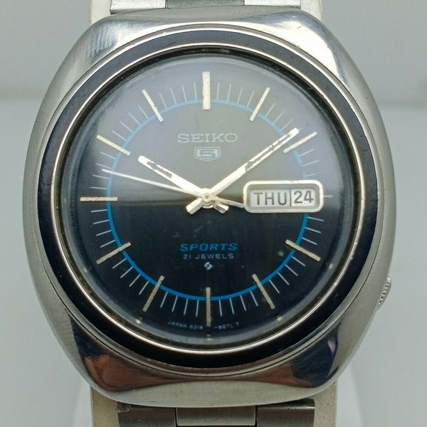 Vintage Seiko 6319-8070 Sports Automatic Watch | WatchCharts Marketplace