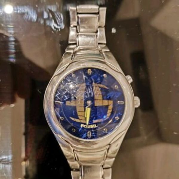 Rare FOSSIL Big Tic JR-8096 Blue Quartz Animated Watch | WatchCharts Marketplace