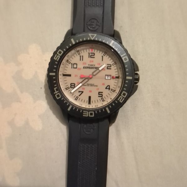 Gents Timex Expedition Indiglo 50m Water Resistant Watch | WatchCharts ...