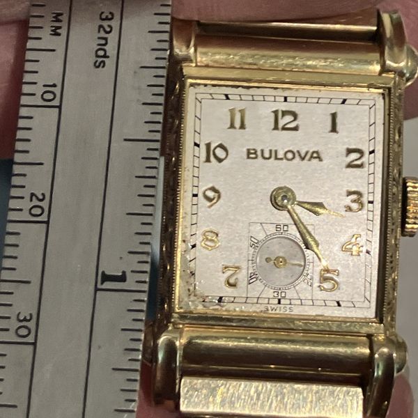 2- 1950s Bulova Watch 10k Rolled Gold Plate&goldfilled Manual Wind ...