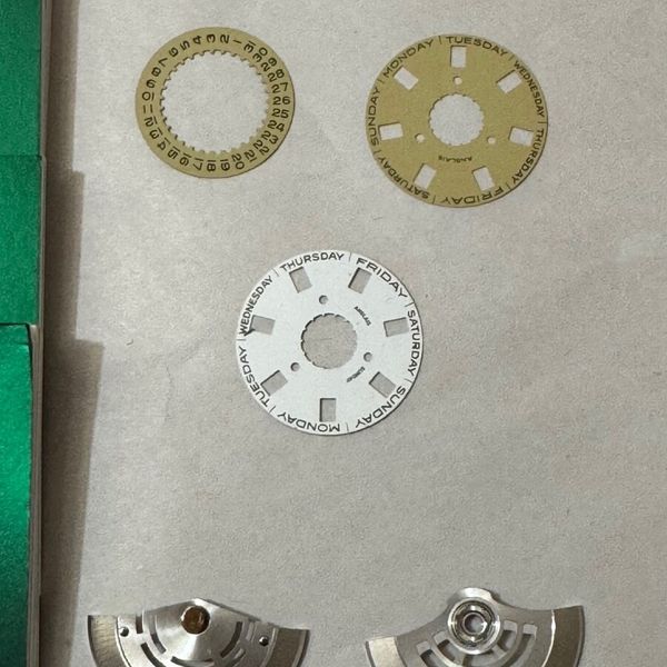 Rolex Datejust - Submariner Oscillating Weight Rotor and Calendar disc ...