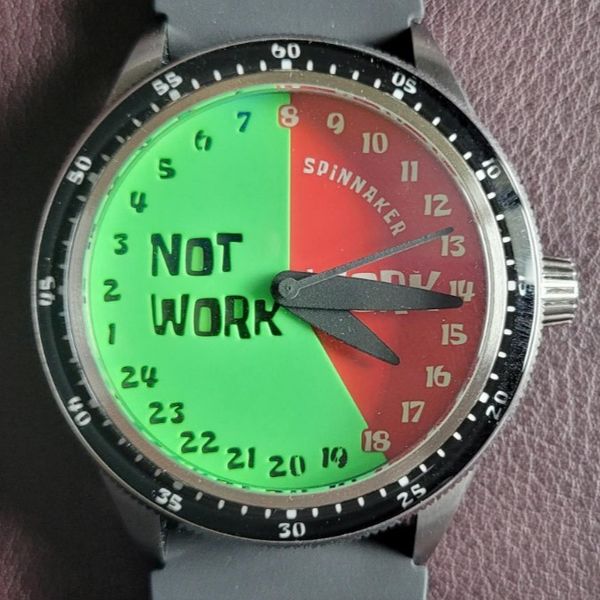 Spinnaker SpongeBob Work Not Work Watch - Limited Edition 71/350 ...