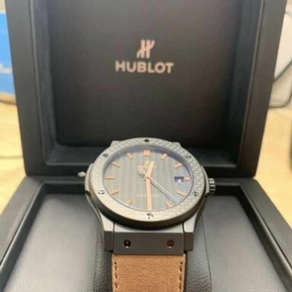New Hublot Classic Fusion Special Edition Ceramic Titanium Automatic ...