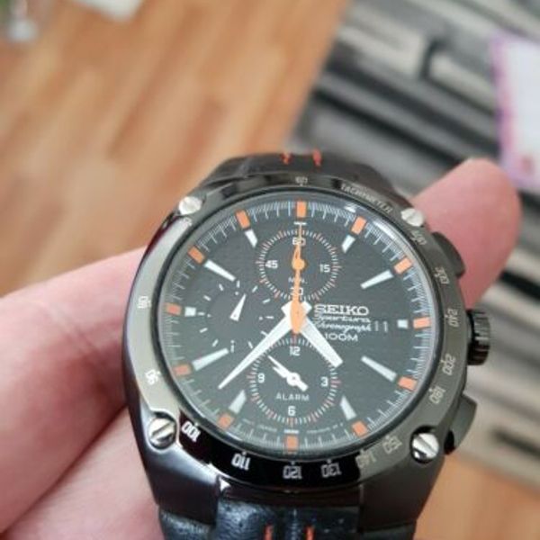 LOOK ???? Seiko Sportura Chronograph 100M Watch. Excellent Condition ...