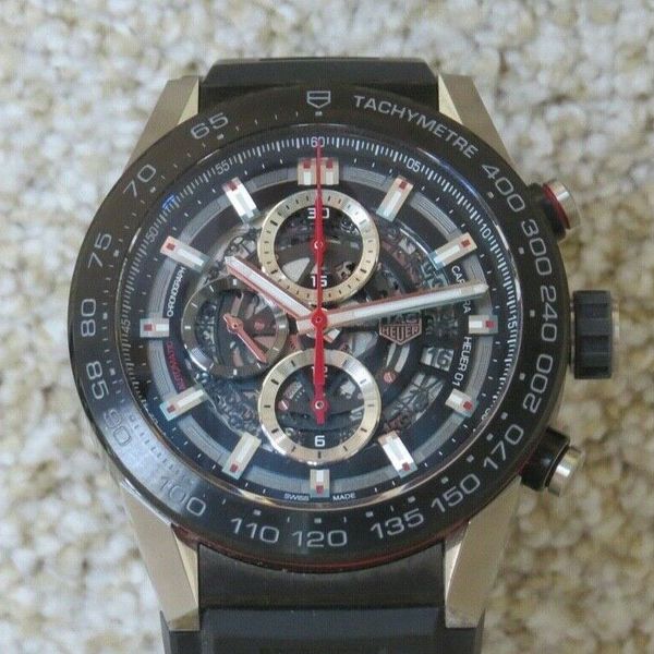 TAG HEUER CARRERA Calibre Heuer 01 (Ref. CAR2A1Z) | WatchCharts Marketplace