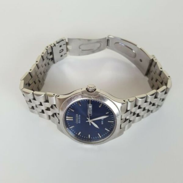 Citizen Eco-Drive WR100 10BAR HSB 795336 E101-5044278 Stainless Steel ...