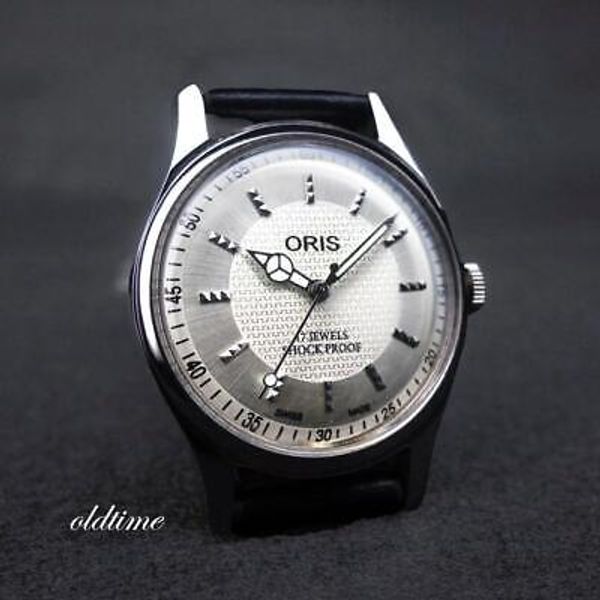Oris Vintage Mechanical Hand-wound Manual 17J Silver Dial Men's Watch | WatchCharts Marketplace