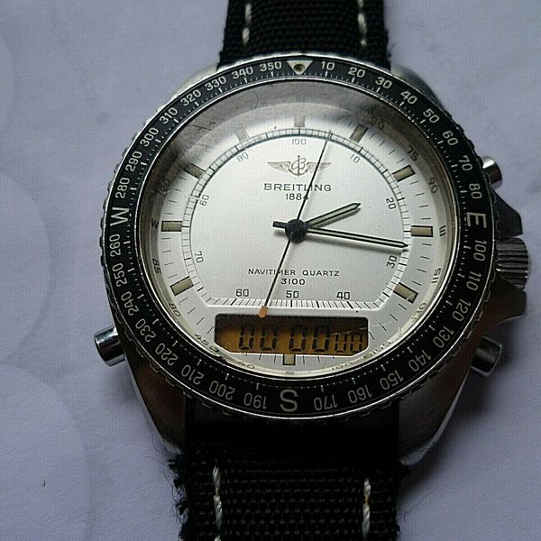 Breitling Navitimer Pluton 3100 Quartz Ref. a51037 Steel. | WatchCharts