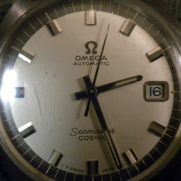 OMEGA Seamaster Cosmic Stainless 166026 Tool 107 Automatic SS Bracelet Free Ship | WatchCharts ...