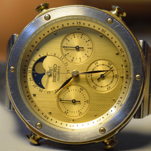 [WTS] Rare Seiko 7A48-7010 Chronograph Moon Phase Quartz - 269 ...