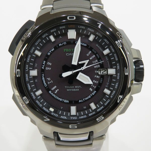 CASIO Casio PROTREK Pro Trek MANASLU Manaslu PRX-7000L-7JF solar watch ...