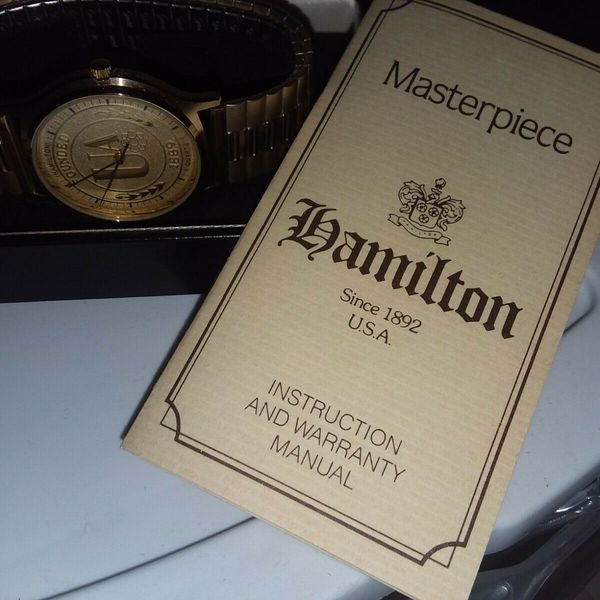 hamilton 9812 presentation watch | WatchCharts Marketplace