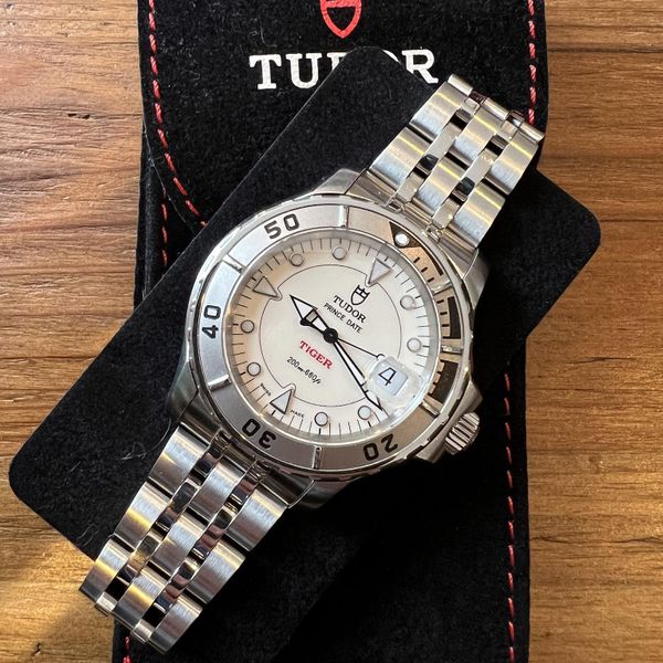 [WTS] Tudor Hydronaut 89190 White Ivory Tiger Dial Fully Serviced by ...