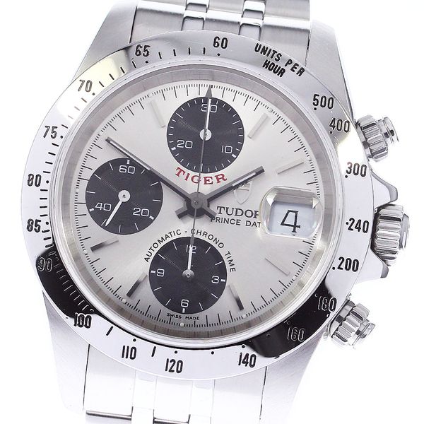 ☆Good condition ★With box and warranty card [TUDOR] Tudor Prince Date ...
