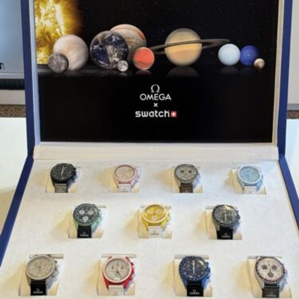 Swatch Omega Moonswatch Suitcase Box | WatchCharts Marketplace