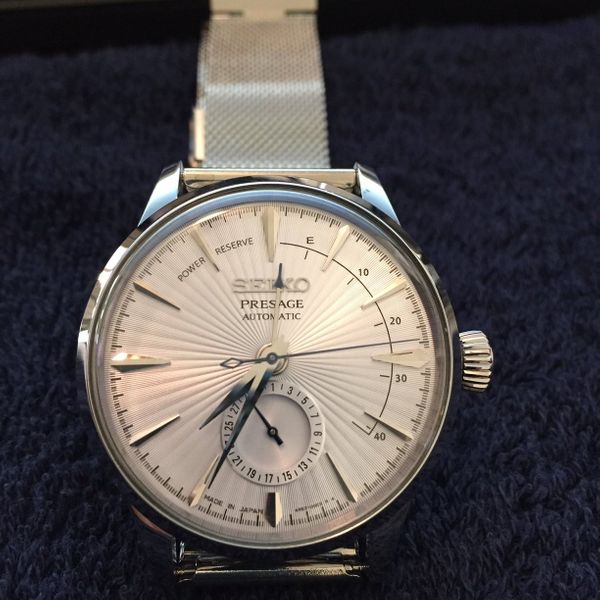Seiko Presage Cocktail Automatic - SSA343 - Date and Power Reserve ...