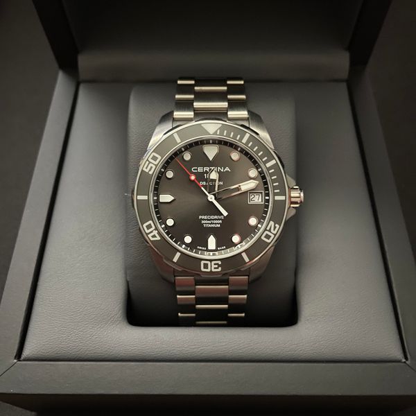 [WTS] Certina DS Action Diver Titanium 41mm Precidrive Quartz | WatchCharts Marketplace