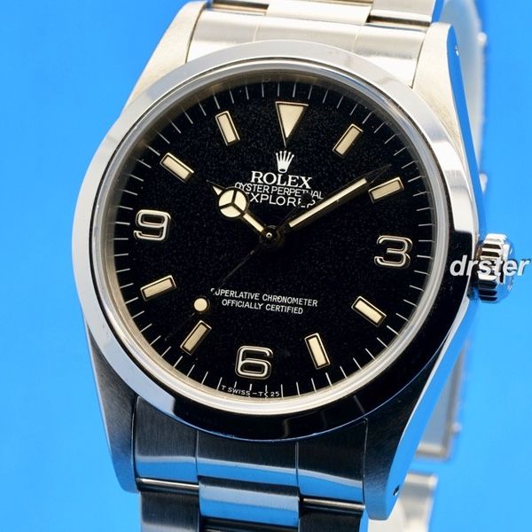 FSOT: ROLEX EXPLORER I X SERIAL, TROPICAL | WatchCharts
