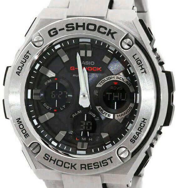 [CASIO] [G-SHOCK] [Purchased in '21] Casio "G-SHOCK G Steel" GST-W110D-1AJF Men's Solar Radio ...