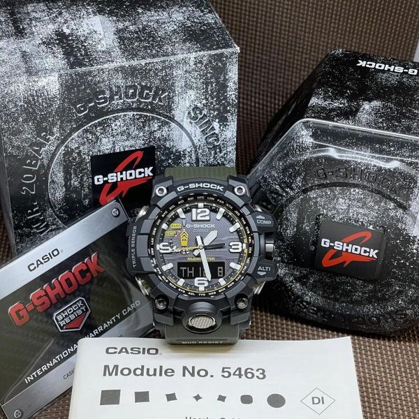 G-Shock Mudmaster Triple Sensor Tough Solar Radio Controlled Mud ...