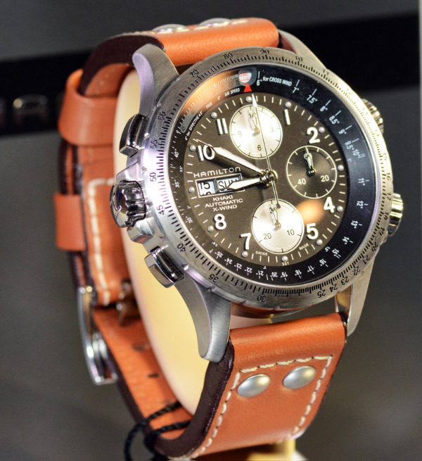 FS: Hamilton Khaki X-wind Chronograph Watch on brown leather | WatchCharts