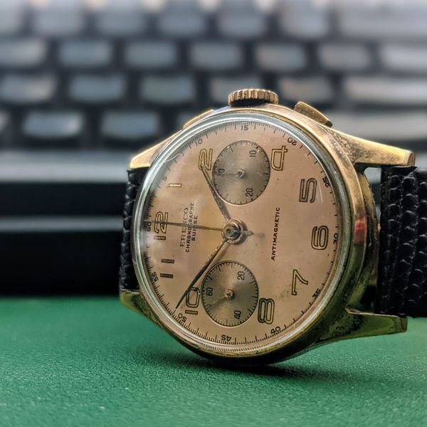 Feeler, Accepting Offers: Eresco Chronograph Suisse Landeron Movement ...