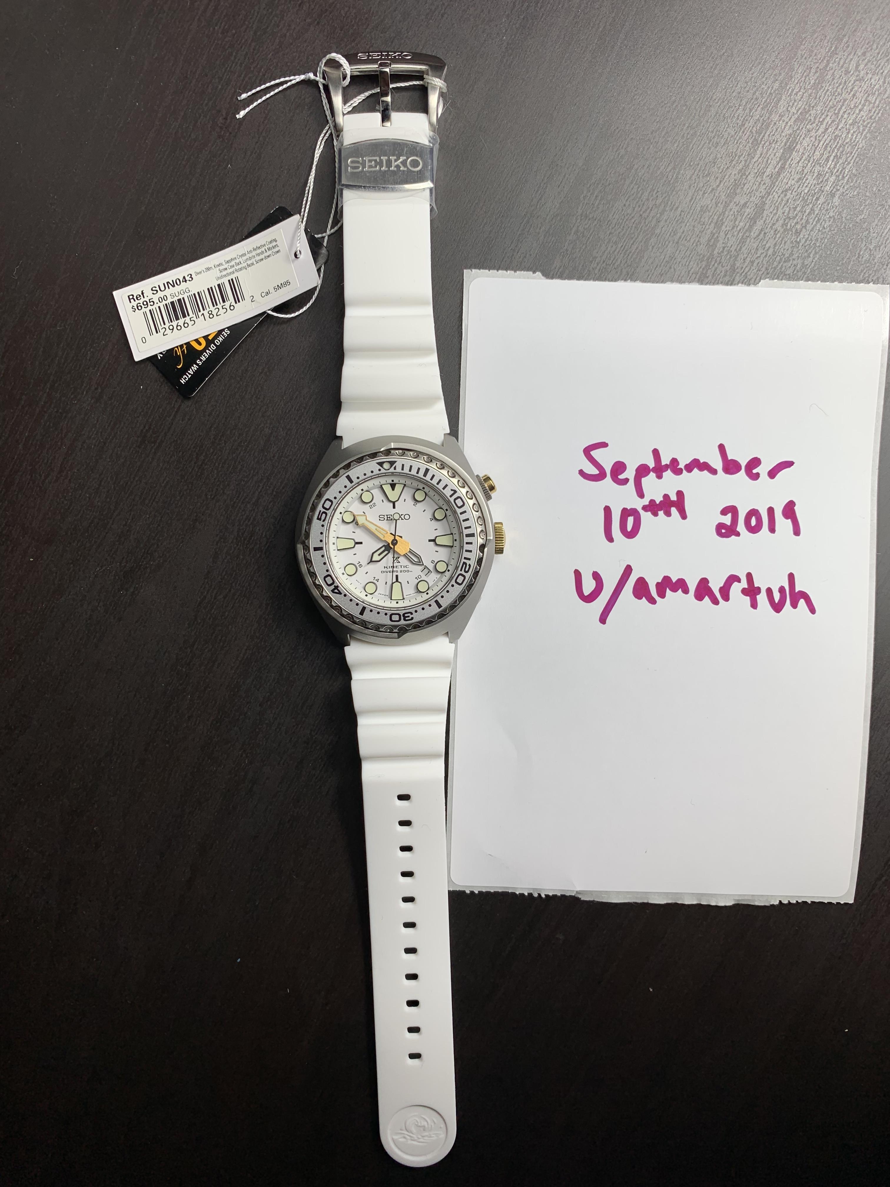 [WTS] SEIKO 50TH ANNIVERSARY PROSPEX KINETIC GMT DIVER'S 200M SUN043 ...