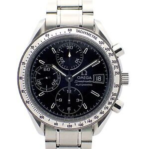 OMEGA Speedmaster Chronograph Automatic Date Watch 3513.50 Cal.1152 w/Box, Card | WatchCharts ...