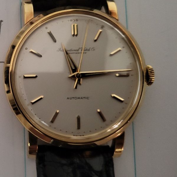 IWC 18k Vintage Cal 853 | WatchCharts Marketplace