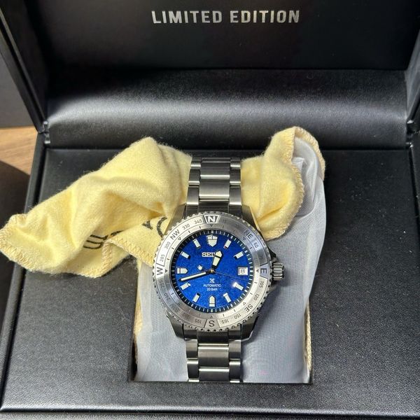 New Seiko Prospex Landmaster 200M Blue Dial Automatic 30th Anniversary ...