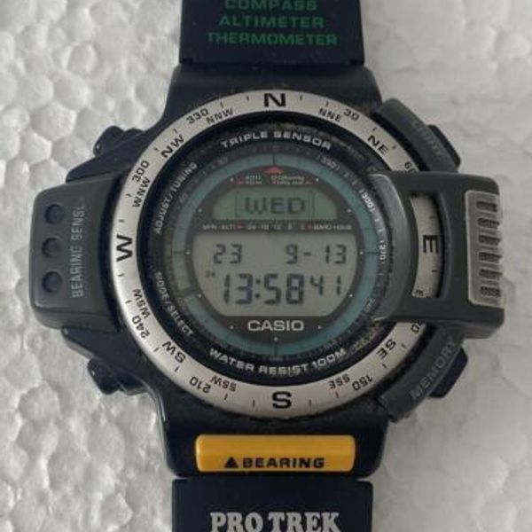 Casio ATC-1200 1170 Triple Sensor Compass Alti Barometer mit Neue Armband | WatchCharts Marketplace