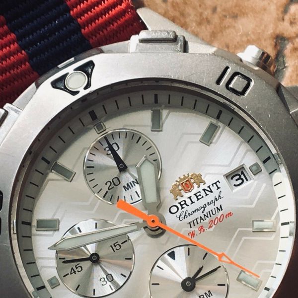 Orient Titanium Rare Watch. TA0K-C00 | WatchCharts Marketplace
