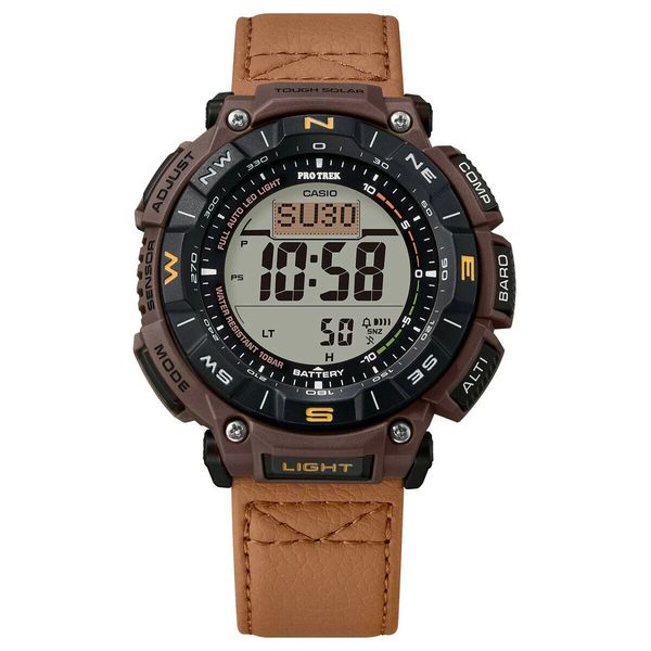 Casio Pro Trek PRG-340L-5JF Solar Altimeter Barometer Outdoor Digital ...