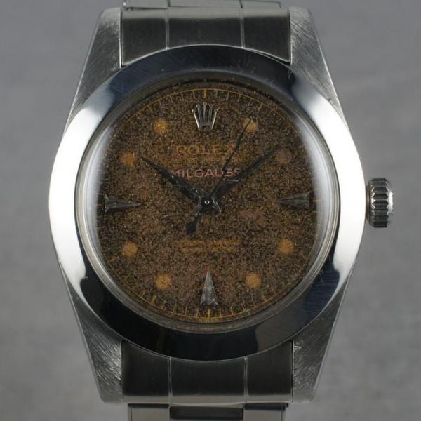 FS: 1958 Rolex Milgauss Ref: 6541 with Lightning Bolt Hand | WatchCharts Marketplace