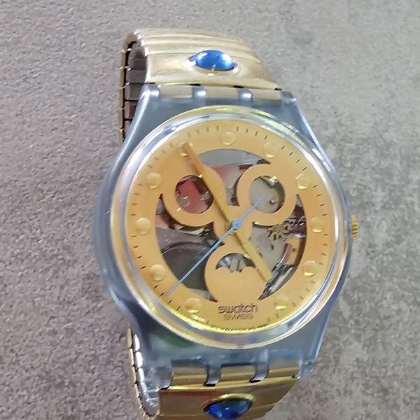 Swatch Gents Swatch Gents Swatch Gold Smile Vintage | WatchCharts ...